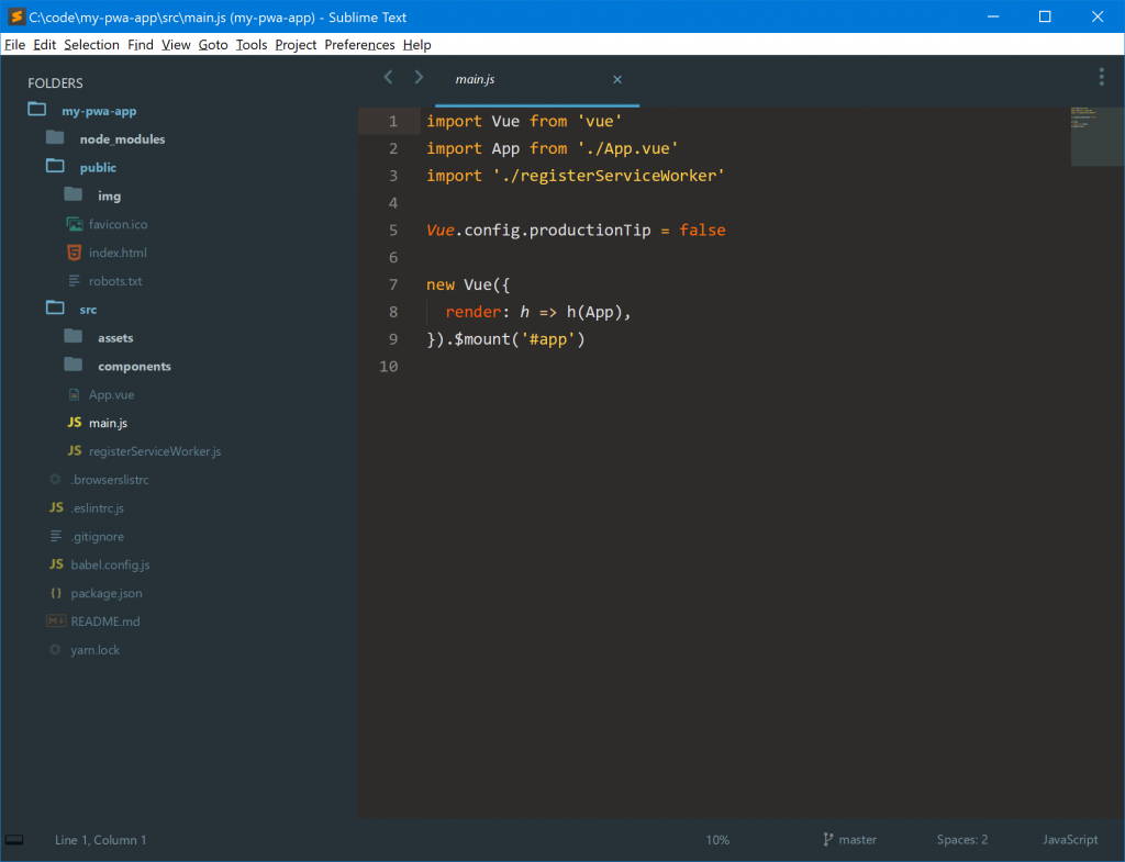 Building a PWA with Vue.js from scratch – erichjames.com